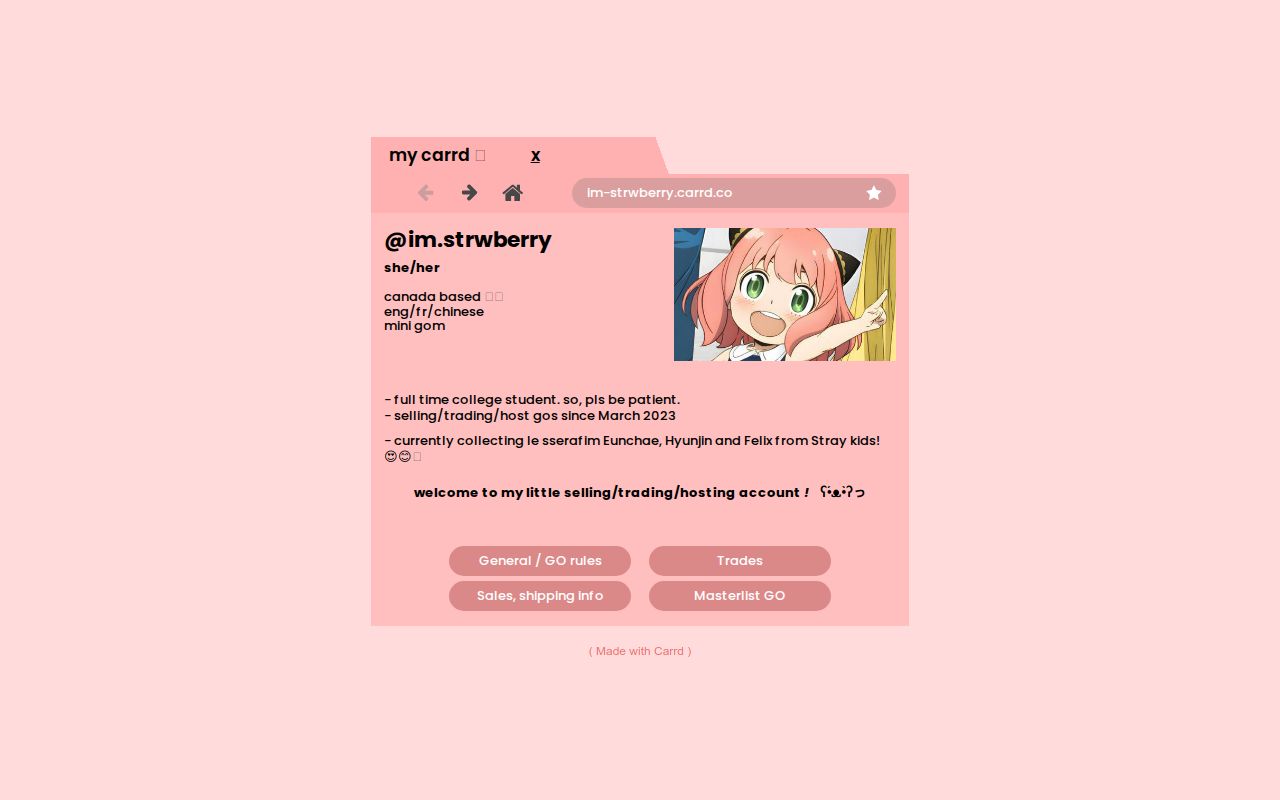 im.strwberry carrd